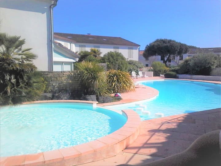 Le Nid Couardais Piscine, Plage Et Commerces 2** - La Couarde-sur-Mer