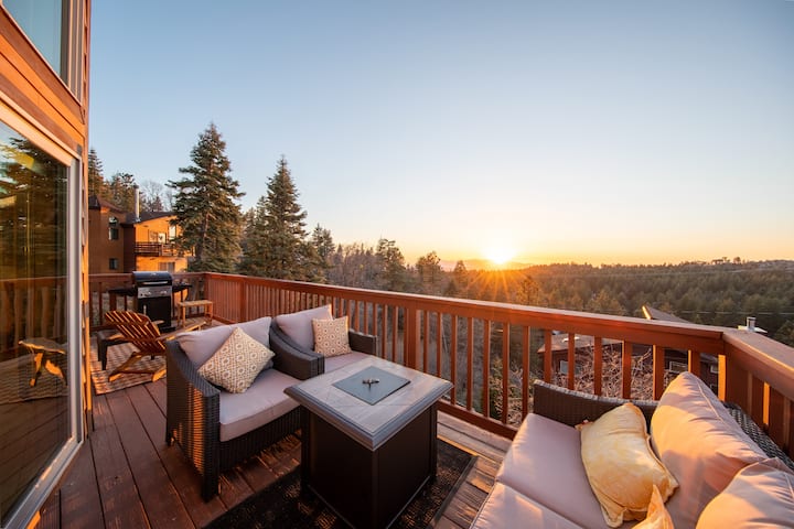 Dragonfly Cabin, Sunset Views, Fire Pit, Ev, Grill - Running Springs, CA