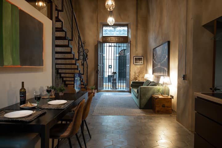 Hidden Gem|loft At Historic District With Pool - Sinaloa