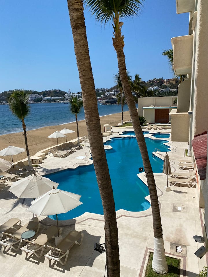 Espléndido Depto. Pie De Playa Para Familias1107c - Manzanillo, Colima, Mexico