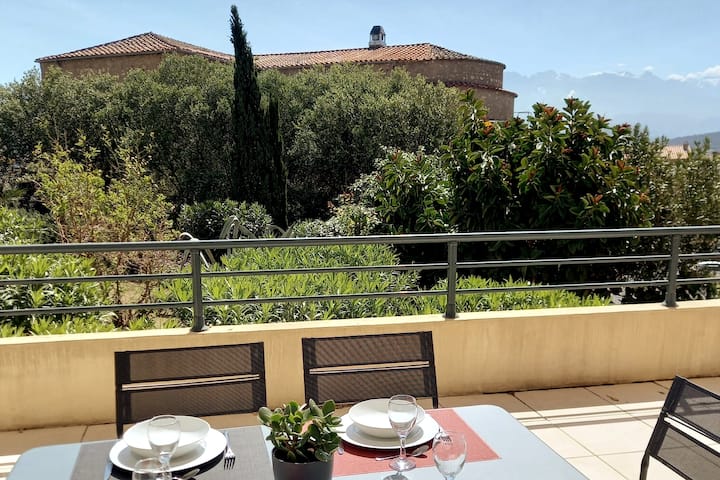 T2bis, Belle Terrasse Proche Centre Ville Et Plage - Calvi