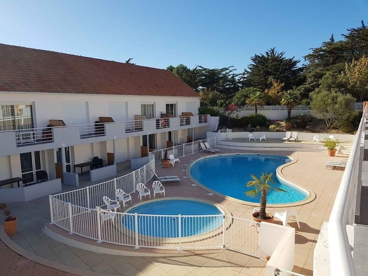 Appart Dans Residence Avec Piscine Et Plage à 200m - Saint-Jean-de-Monts