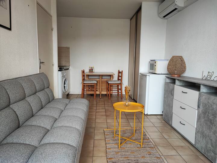 Appartement T2 Terrasse Au  Port - Proche Mer - Leucate-Plage