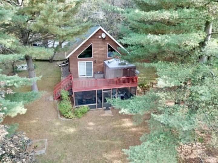 Cozy Cabin In The Woods On Big Trade Lake - Governor Knowles State Forest, Grantsburg