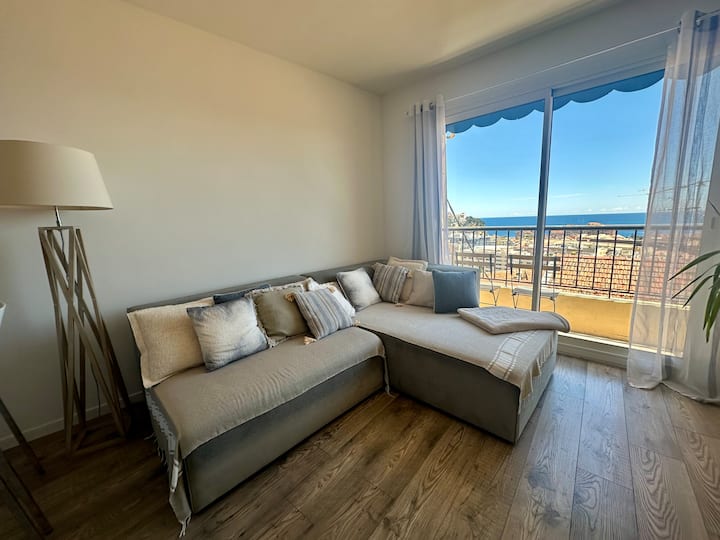 Appartement Vue Mer à 2 Min De Monaco - Cap-d'Ail