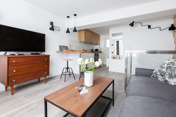 Appartement Atypique Pour 4 à Arts & Métiers - París