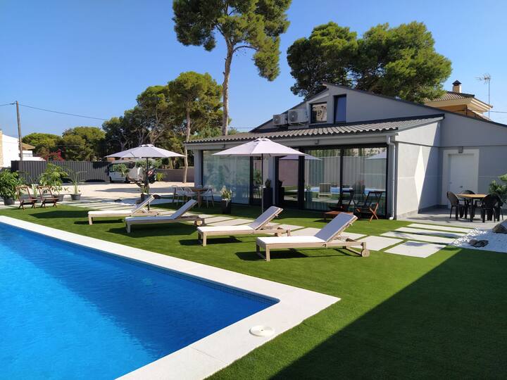 Casa Florentina Con Piscina Privada Junto Al Mar - El Campello