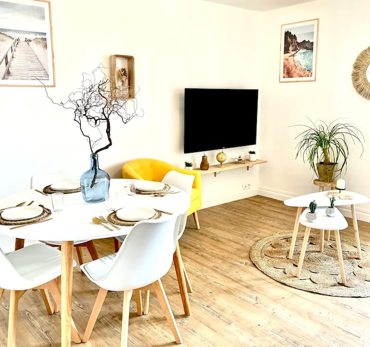 2 Chambres, Parking Gratuit - Saint-Brieuc