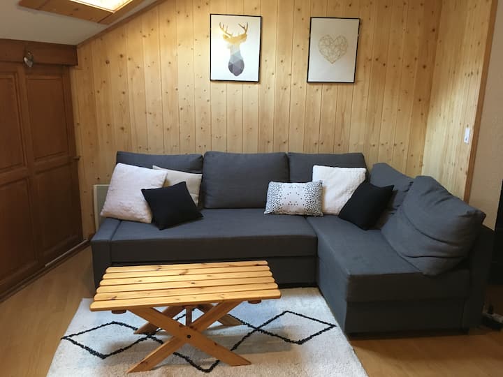 Appartement Cosy 2 Chambres Au Pied Du Télécabine - Les Contamines-Montjoie