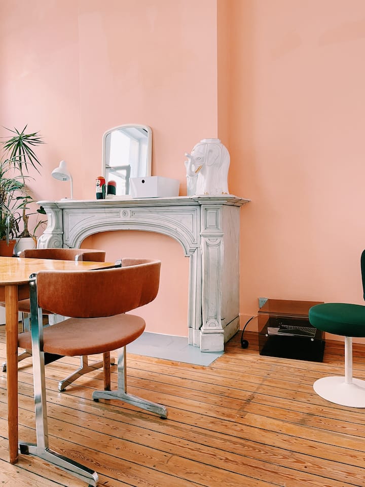 Beautiful Design Apartment In Center +Roofterrace - Koekelberg