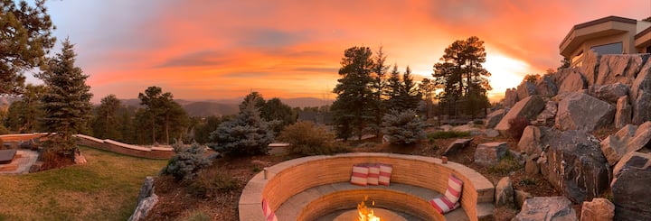 Mountain Top Luxury * Views *Red Rocks *Groups*spa - 埃弗格林