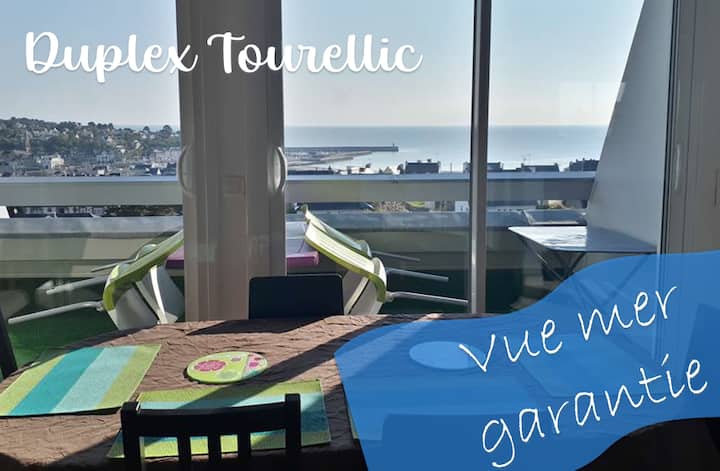 Tourellic Duplex***, Balcons Vue Mer, 2 Ch. 5p - Binic