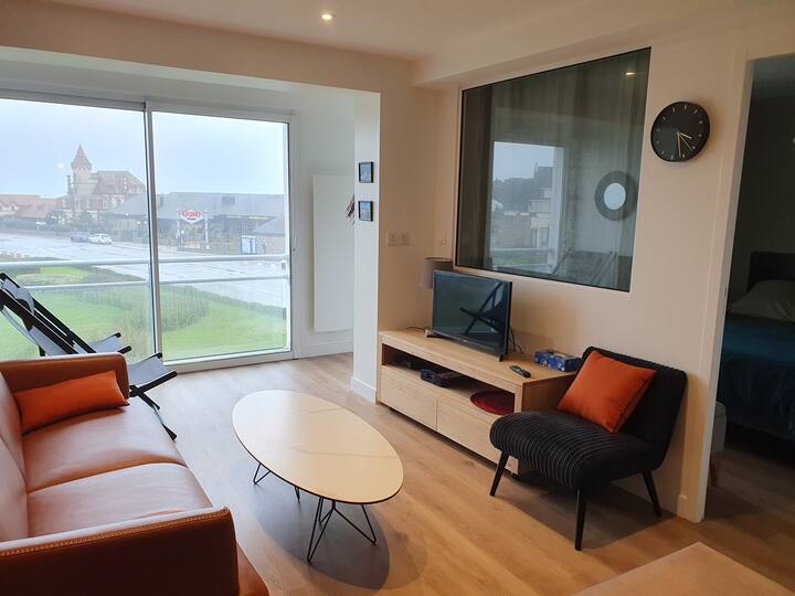 Appartement Soigné, Vue Mer, Sur La Grande Plage - Quiberon