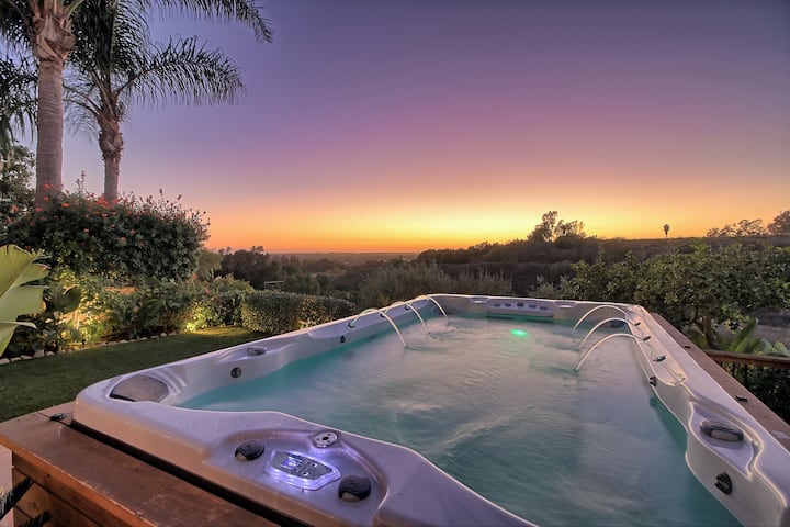 Luxury Ocean View Retreat With Spa & Fire Pit - Isla Vista, CA