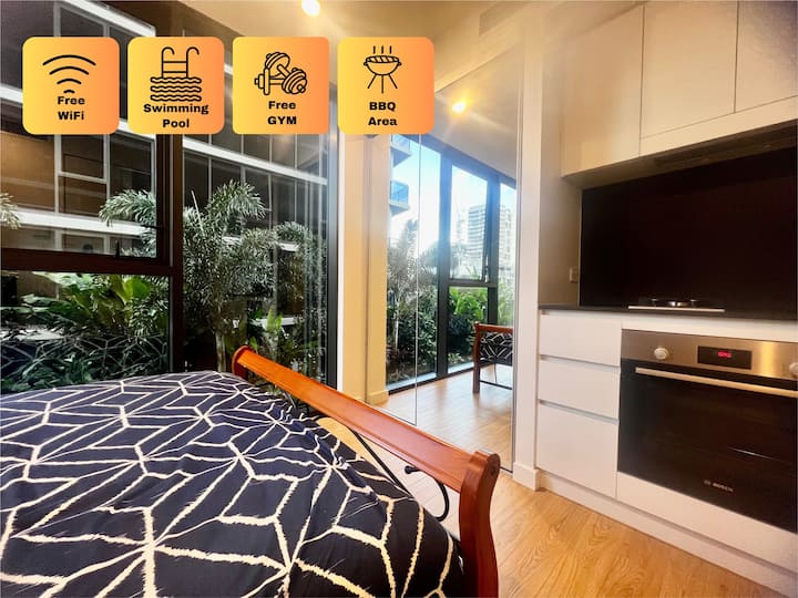 Home-like Studio - Pool/gym/sauna @Bo1 30806-2 - Salisbury