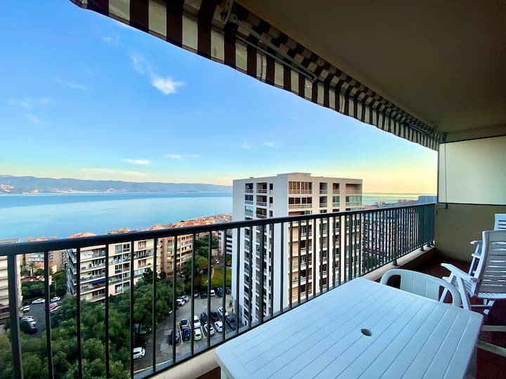 Grand T3 Avec Vue Mer - Parking - Ajaccio
