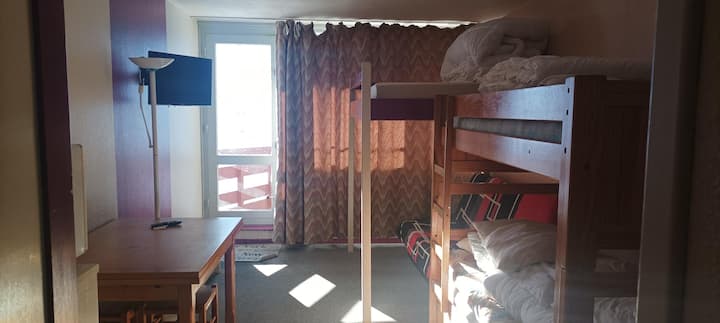 Appt Aux Pieds Des Pistes 5 Places Min Parking Ext - La Mongie