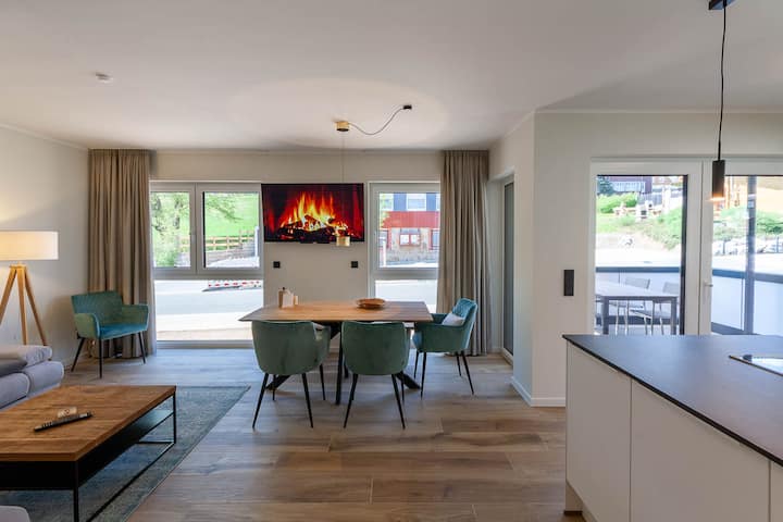 89 M² Ferienwohnung ∙ 2 Schlafzimmer ∙ 6 Gäste - Harz