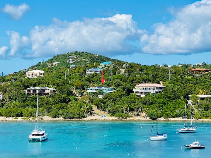 Luxury Oceanfront Villa Stj-tesla Backup - U.S. Virgin Islands