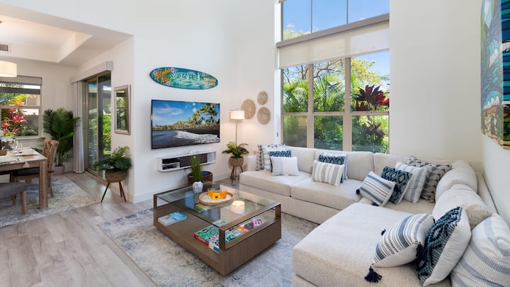 ♥︎Pih♥︎makai Living★light & Modern★newly Renovated - Hapuna Beach, HI
