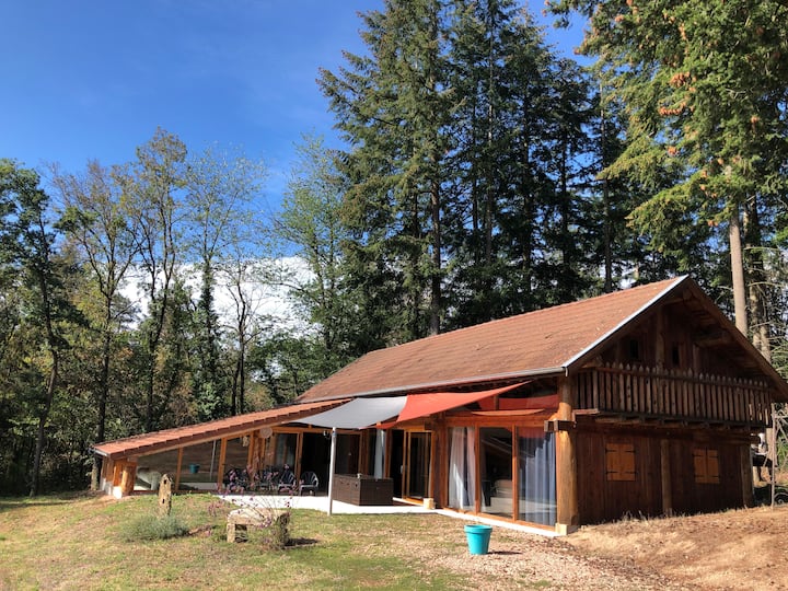 Chalet Avec Piscine - La Clayette