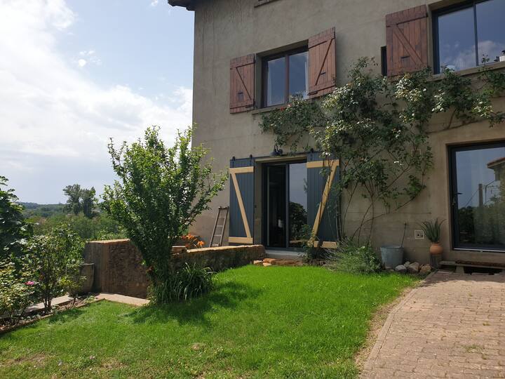 Charmante Maison De Famille Près De Lyon - Bagnols