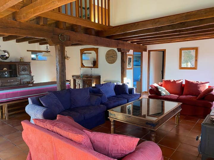 Gîte "La Marjolaine" 11 Personnes, Piscine - ロット