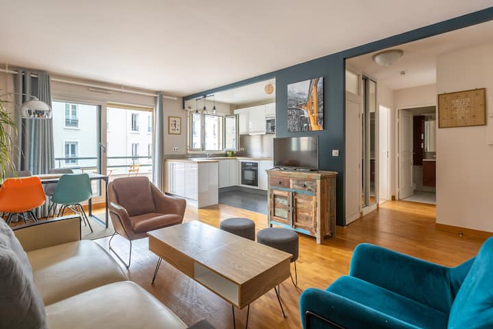 ÉLégant T2 Tranquille Et Lumineux à 2 Pas De Paris - Boulogne-Billancourt