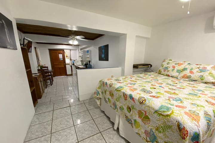 Mariposa Lodge, Unit 2: One Bed Studio Apartment - Islas de la Bahía