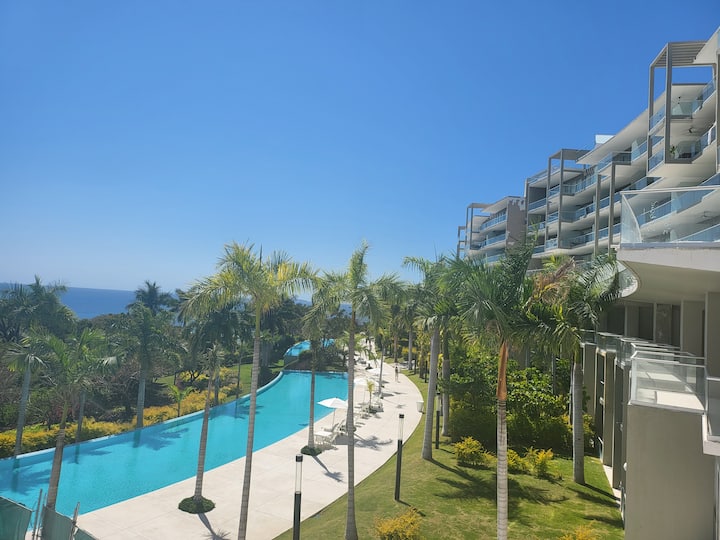 Hermoso  Departamento En Bolongo, Punta De Mita - Sayulita