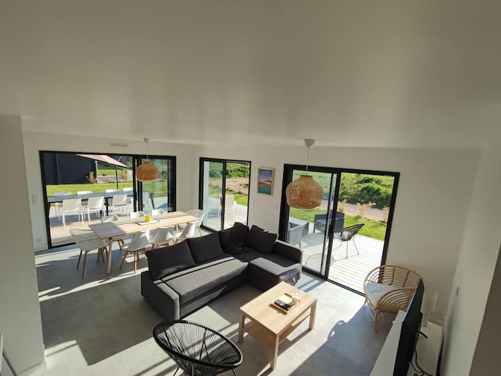 Grande Maison Neuve Classée 4* à 300m De La Mer - Bretagna