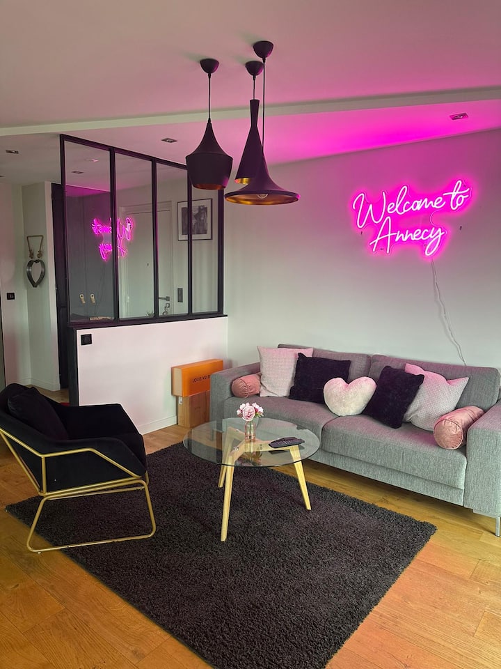 L’ecrin Triangle D’or 🌟 2 Chambres-parking-balcon - Argonay