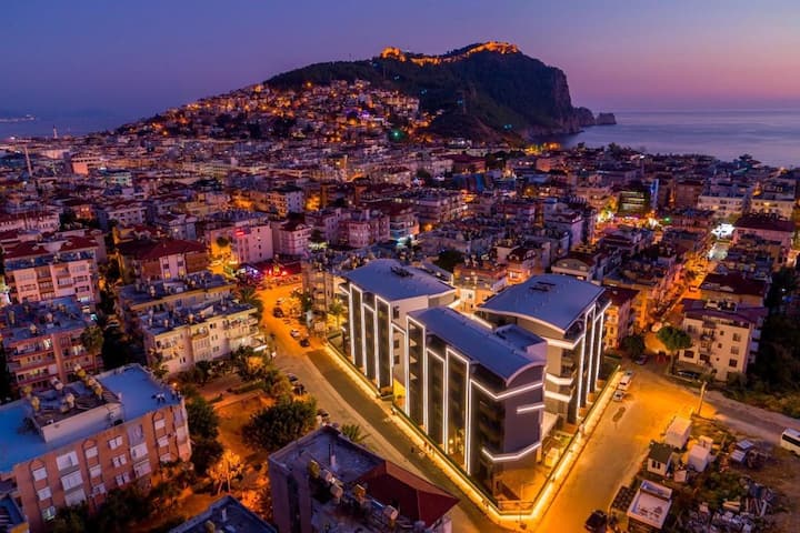 Stylish Apartment In A Luxury Complex On Cleopatra - Alanya