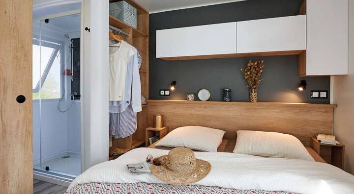 Mobil Home Grand Confort 1 Chambre 2 Personnes - La Faute-sur-Mer