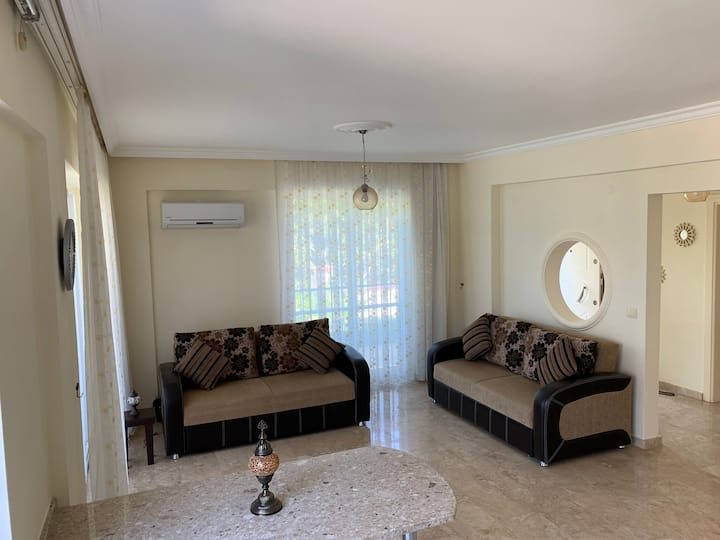 Tourism Permit Granted-2 Bed Apartment With Wifi - Fethiye