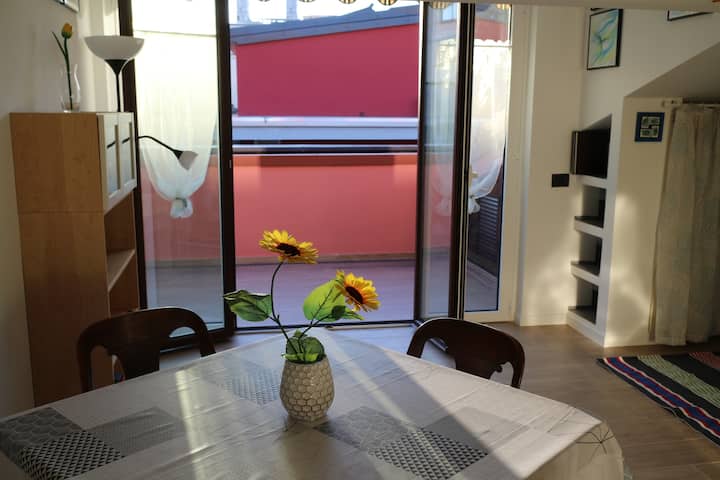 Mm3 Brenta:grenier Confortable Avec Jolie Terrasse - Milan
