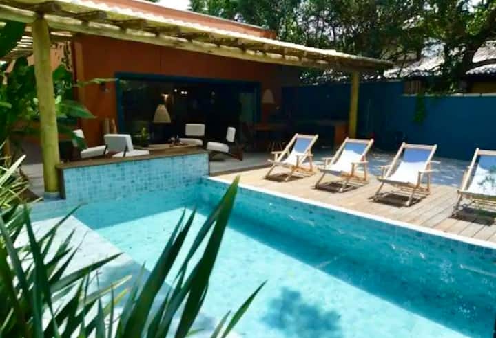 Casa Muito Charmosa Com
Piscina E Churrasqueira - Ilhabela
