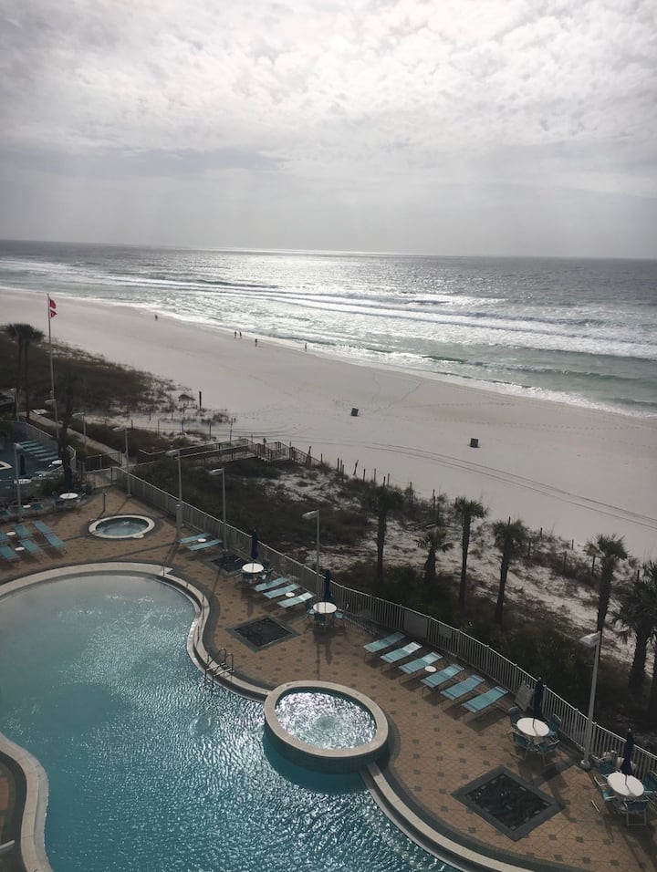 Quiet But Fun Beachfront, 2-bedroom Condo - Panama City Beach, FL