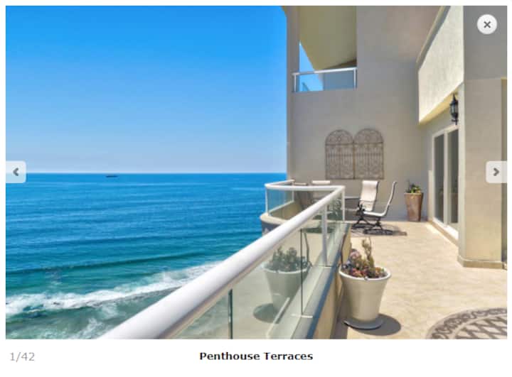 Amazing Oceanfront Hi-rise Penthouse In Rosarito! - Rosarito