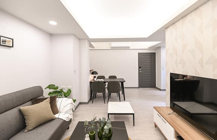 4 Mins To Mrt｜bright Flat｜kitchen｜wi-fi 300m｜dn33a - Taiwan