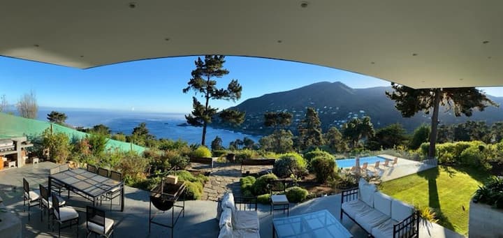 Casa De Lujo Dentro De Zapallar - Papudo