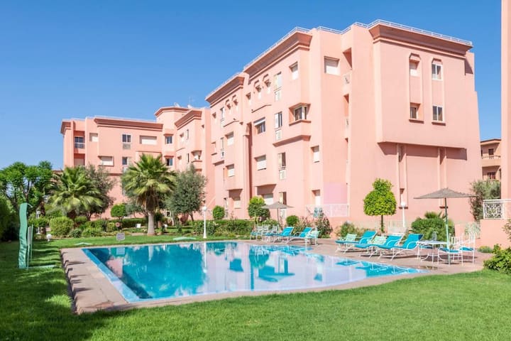 Appartement Cosy Avec Piscine Résidence Sécurisée - Marrakech