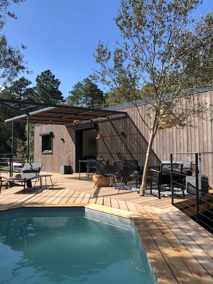 Maison 4 Personnes Au Coeur Du Maquis Avec Piscine - Porto-Vecchio