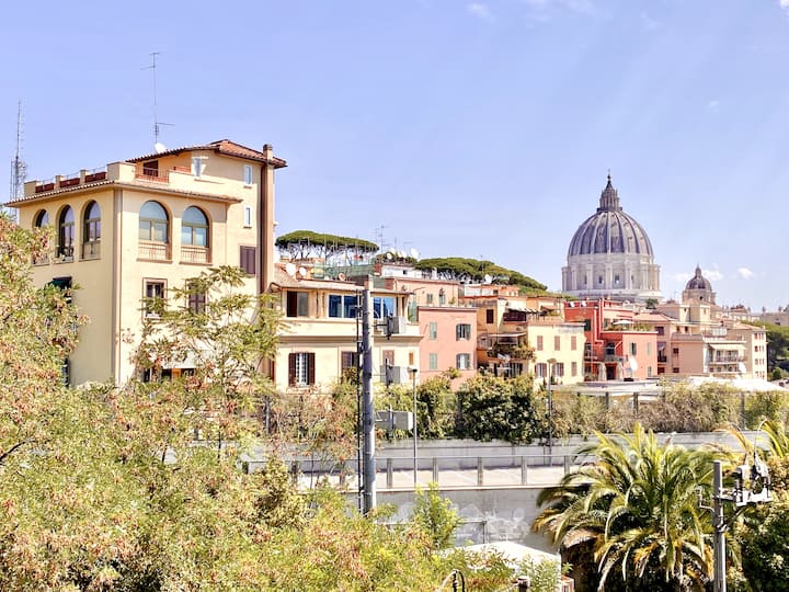 Charming Mini Apartment Near Vatican With Parking - Rome