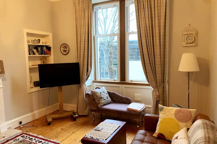 Cozy 2-bed Flat In Vibrant Stockbridge, Edinburgh - Edimburgo