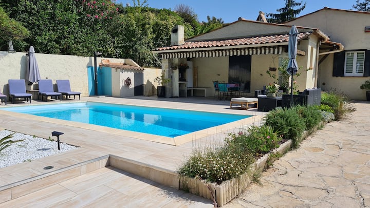 Superbe Villa Sécurisée/piscine Privée Calme - La Colle-sur-Loup