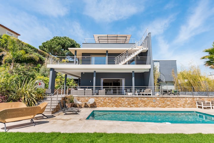 Hauteur De Cannes Grande Villa Recente De  300 M2 - Cannes