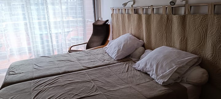 Studio 2*rénové 7è éTage/7 , Vue , Balcon, Parking - Aix-les-Bains