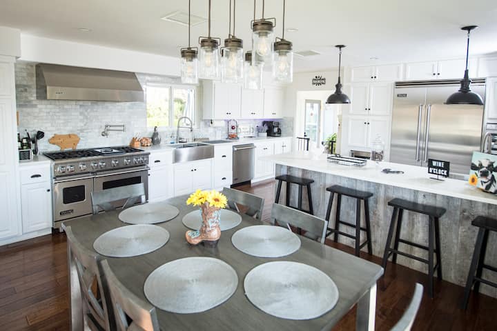 Wine Country Ranch W/giant Spa, Fire Pit & Animals - Warner Springs, CA