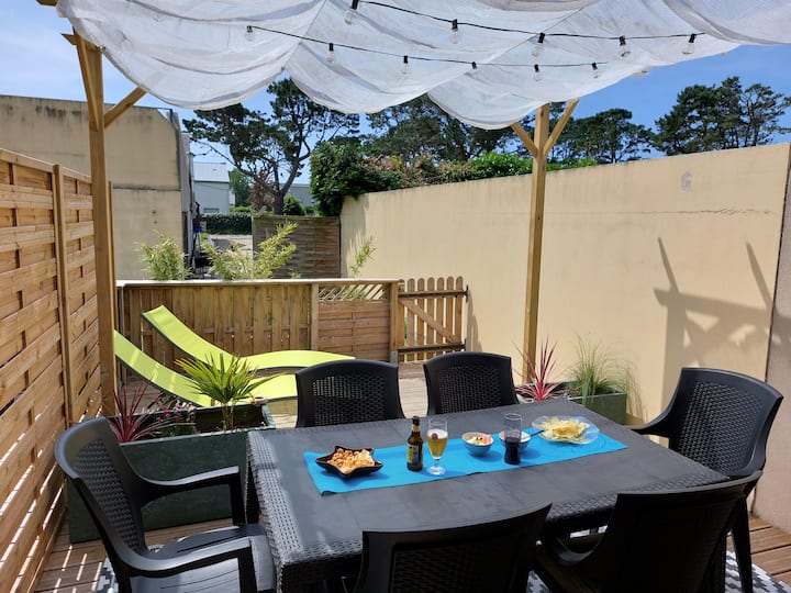 Appartement Sur 3 Niveaux Proche Mer - Classé 3* - Île-Tudy